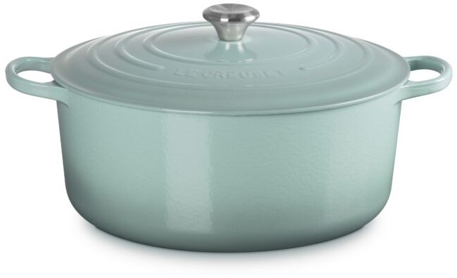 Le Creuset Braadpan Signature rond SeaSalt 34cm 12l webshop ...